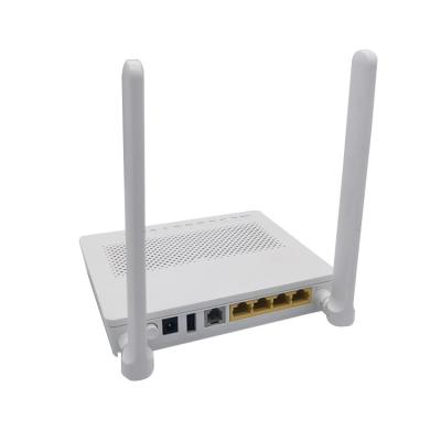 中国 Optical router with 5DB Antenna XPON ONU 4LAN 1voice WIFI USB Antenna Gigabit ONU ONT English Version 8546m 販売のため