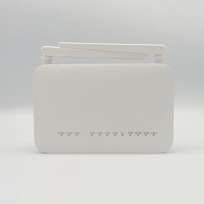 Cina FTTH  F6610 GPON ONT AX3000 4GE 1VOIP 1USB Dual Dand Wifi6 2.4G 5G XGPON ONU Modem in vendita