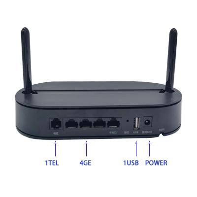 Cina 4GE 1POTS 5G 2.4G AC Dual Band WiFi ONU HS8145V5 Hisilicon Chipset in vendita