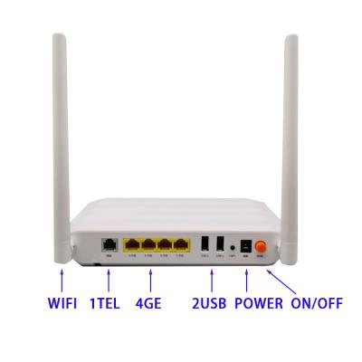 China HG6145D Dual Band GPON ONU  XPON ONT FTTH 4GE 1TEL 1USB  WiFi 2.4GHz 5GHz à venda