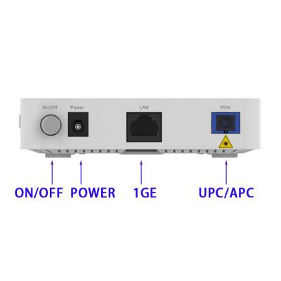 Cina FiberHome AN5506-01-A 1Ge Gpon Onu  ONT without Wi-Fi Mini  FTTH equipment in vendita