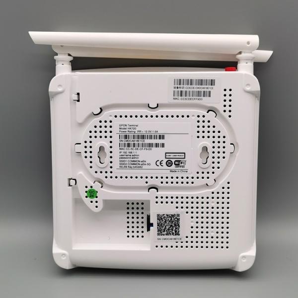 FTTH OEM GPON/EPON XPON ONU ONT HK720 APC/ UPC 4GE 1POTS 2.4G 5G WIFI 1USB