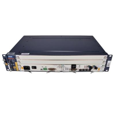 Cina C320 OLT AC 8 ports 16 Ports Gpon Mini OLT 10G 1G 2slots GTGH AC/DC C320 c300 gpon olt With OLT Test Video in vendita