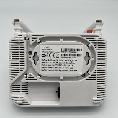 中国 ONU HG6543C 2.4GWifi GPON ONU 1GE+3FE+1POTS+2.4G an5506-04f fiberhome ont 販売のため