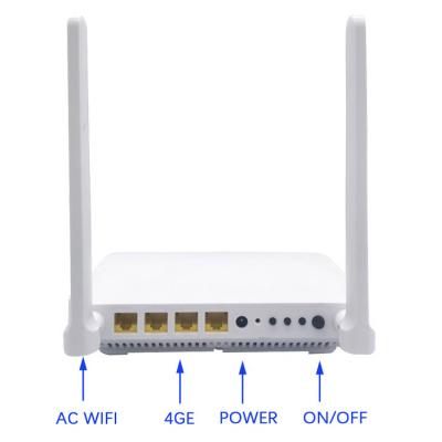 China Nokia G-140W-ME FTTH GPON ONU Terminal with 4GE 1POTS 2USB 2.4G/5G WIFI English Firmware à venda