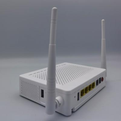Cina Most popular ONT with 4GE+1pots+1USB+WIFI 2.4G &5G dual band ZTE F670L GPON ONU in vendita