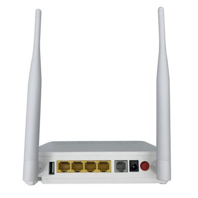 Cina F660 V9.0 4ge+2ports+wifi Gpon Ont Fiber Optic Network Modem in vendita