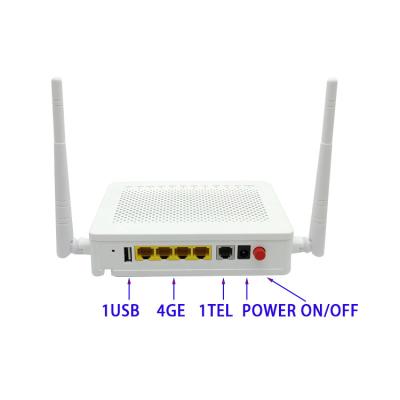 Cina Hot Sale Onu 2.4G/5G ZTE F673AV9 4GE+USB GPON ONU Modem with English Version in vendita