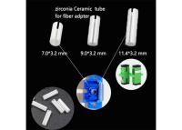 China SC APC Singlemode Simplex Fiber Optic Adapter with Ceramic Sleeve 0.2dB Insertion Loss for sale