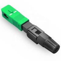 China SC UPC 45dB APC 55dB FTTH Fast Connector Cold Connector Type B Drop Cable for sale
