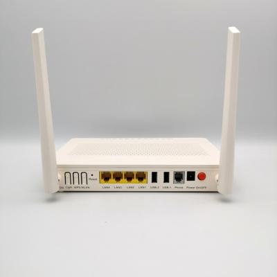 China HK668 AC Wifi GPON ONT XPON ONU 2.4g 5g 4GE 1POTS FTTH Modem Te koop