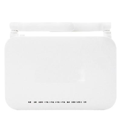 China 4GE 1POTS 2USB WIFI HUAWEI GPON ONU 10GE Port English Firmware Te koop