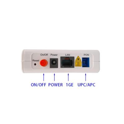 Cina Il tipo l'intelaiatura di plastica 12VDC di F601 ZTE GPON ONU 1GE EPON XPON GPON ha introdotto in vendita
