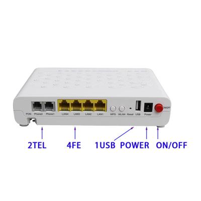 China ROUTER DA FIBRA ZTE GPON ONU F660 V5.0 4FE 2TEL ONU ONTÁRIO DA REDE FTTH à venda