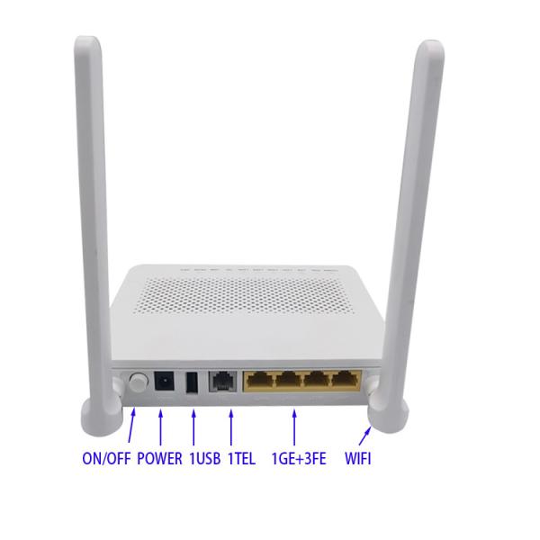 ルーター ネットワークのためのHG8546M GPON XPON ONU FTTH ONUの変復調装置1GE 3FE WIFI