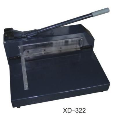 China 0,75KW Hoofdmachine Papier Snijmachine met Rechte Ronde Hoek en Max. Voedingsbreedte 1100mm Te koop