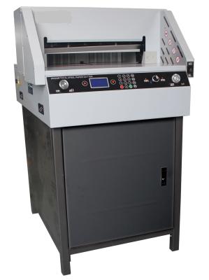 China 0,75KW Hoofdmachine Papier Snijmachine met Rechte Ronde Hoek en Max. Voedingsbreedte 1100mm Te koop