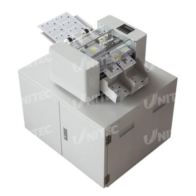 Cina Taglierina elettrica del biglietto da visita, taglierina automatica del biglietto da visita di AC220V 50Hz in vendita