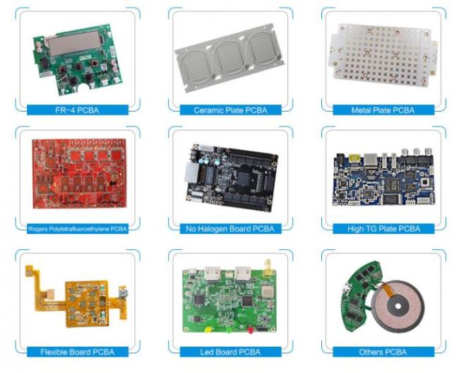 PCBA Controller 0.2mm Thickness PCB Board Assembly Glass Epoxy 1