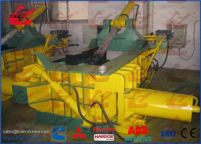 Cina Motore d'acciaio della macchina 18.5kW della stampa della ferraglia della pressa per balle dei trucioli di varia forma della balla in vendita