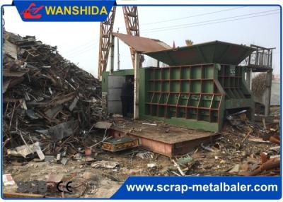 China Container Scrap Shear Machine with 400 Ton Cutting Force, Compact Design, and Containerized Structure for Efficient Steel Recycling for sale