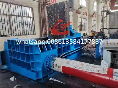 Cina Pressa idraulica per balle di rottami metallici da 200 tonnellate con controllo PLC in vendita