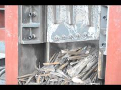 Channel Steel Shear Baler Machine For Scrap Metal Cutting 400 Ton Cutting Force