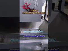 WANSHIDA 1250-Tonnen-Brikettierpresse für Aluminium-/Kupfer-/Metall-/Gusseisen-Späne und Sägemehl