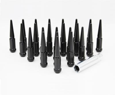 China Four Color 7 Spline Wheel Lug Nut 019 Cm Key Hex For Alfa Romeo / Nissan for sale