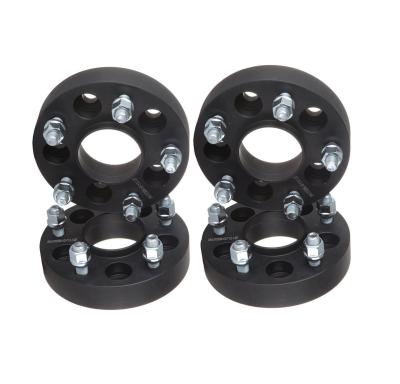 Cina la centrale nera dei distanziatori della ruota di 20mm 5x114.3 5x4.5» Hubcentric alesa 66,1 misure Nissan Infiniti 12x1.25 in vendita