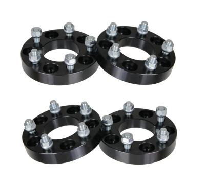 China 1“ 5x4.5 aan Zwarte het Wielverbindingsstukken van 5x4.5 - de Nagels van pasvormendodge Chrysler Toyota 12x1.5, 25mm wielverbindingsstuk Te koop
