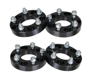 China 1.25“ (32mm) Wieladapters | 5x127 aan de Zwarte Verbindingsstukken van 5x115 met 12x1.5-Nagels Te koop