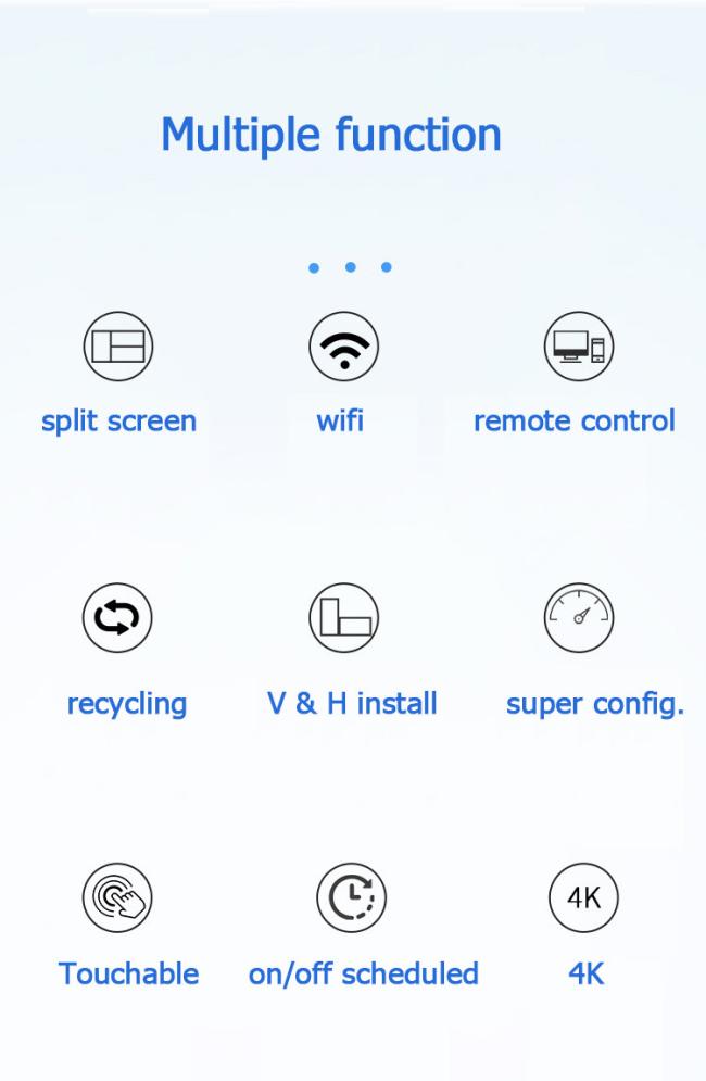 Close-up of display interface and connectivity ports