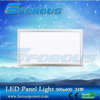 China LED Panel Light 300*600 24W LED ceiling light Panel Light for sale