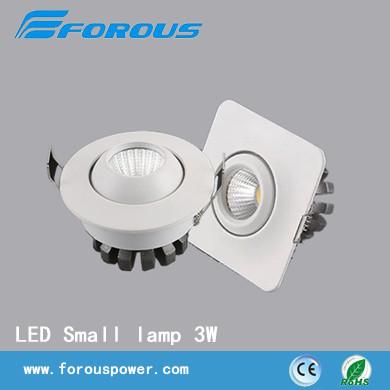 China Small day Lantern Lamp COB 3W Mini counter cabinet lamp lights for sale