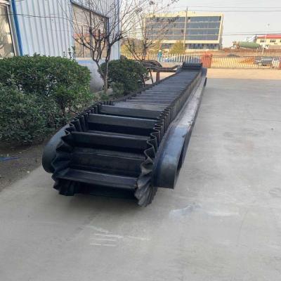 China Heavy Duty Industrial Corrugated Sidewall Conveyor Belt For Bulk Material Handling Solution for sale