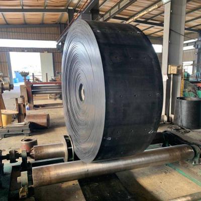 China Industrial Steel Cord Rubber Conveyor Belt Flexible Conveyor Belt For Material Handling for sale