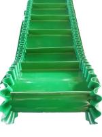 Quality Flat Surface PVC PU Conveyor Belt 100mm - 2800mm Width Corrugated Belt for sale