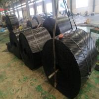 Quality China Factory Directly Supply OEM Width Black Chevron Pattern Rubber Conveyor for sale