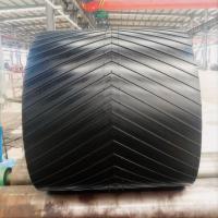Quality Customizable Chevron Pattern Conveyor Belt 300mm - 3000mm Width V Type Conveyor for sale