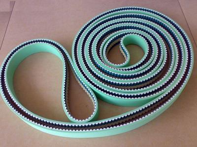 China Smooth Timing Conveyor Belt OEM Precision V Belts Green Black White for sale