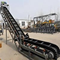 Quality Customizable Corrugated Belt Conveyor Adjustable Speed Bulk Material Belt for sale