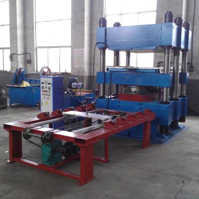 China PLC Control Silicone Rubber Molding Machine 25Ton - 1100Ton Rubber Conveyor Belt Vulcanizing Machine for sale