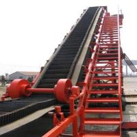 China Corrugated Sidewall Conveyor Belt 300-2800mm Width 0-90 Degree Inclination for Cement Mining for sale