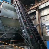 China Corrugated Sidewall Conveyor Belt 300-2800mm Width 0-90 Degree Inclination for Cement Mining for sale
