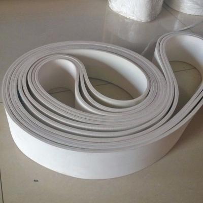 China Customized PVC PU Conveyor Belt Green White Smooth Conveyor Belt For Light Duty Industry for sale