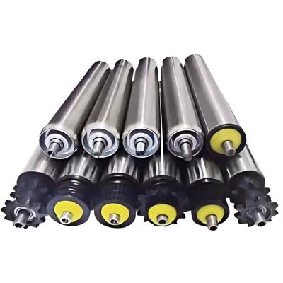 China 89mm Conveyor Idler Roller Stainless Steel Conveyor Return Idlers For Bulk Material Handling for sale