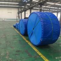 China DIN Standard Nylon Canvas Rubber Conveyor Belt Customized Width for Cement Plant for sale
