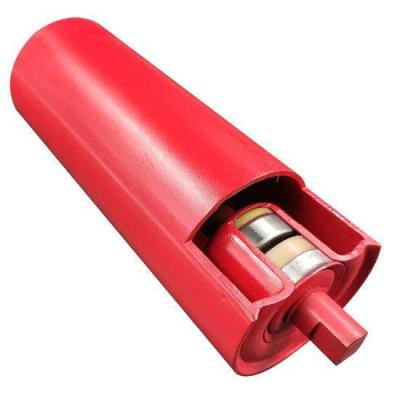 China Black Stainless Steel Conveyor Idler Roller Corrosion Resistant Oem Idler Rollers For Belt Conveyors for sale