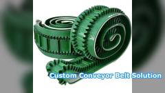 Custom PVC Conveyor Belt For Packaging Sorting